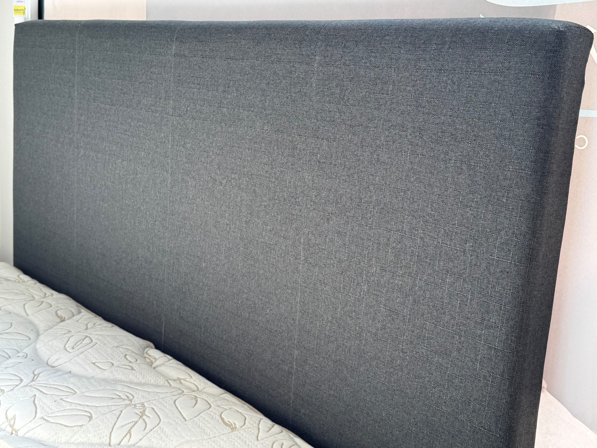Marlow Headboard in Charcoal - Super King - Bedworld