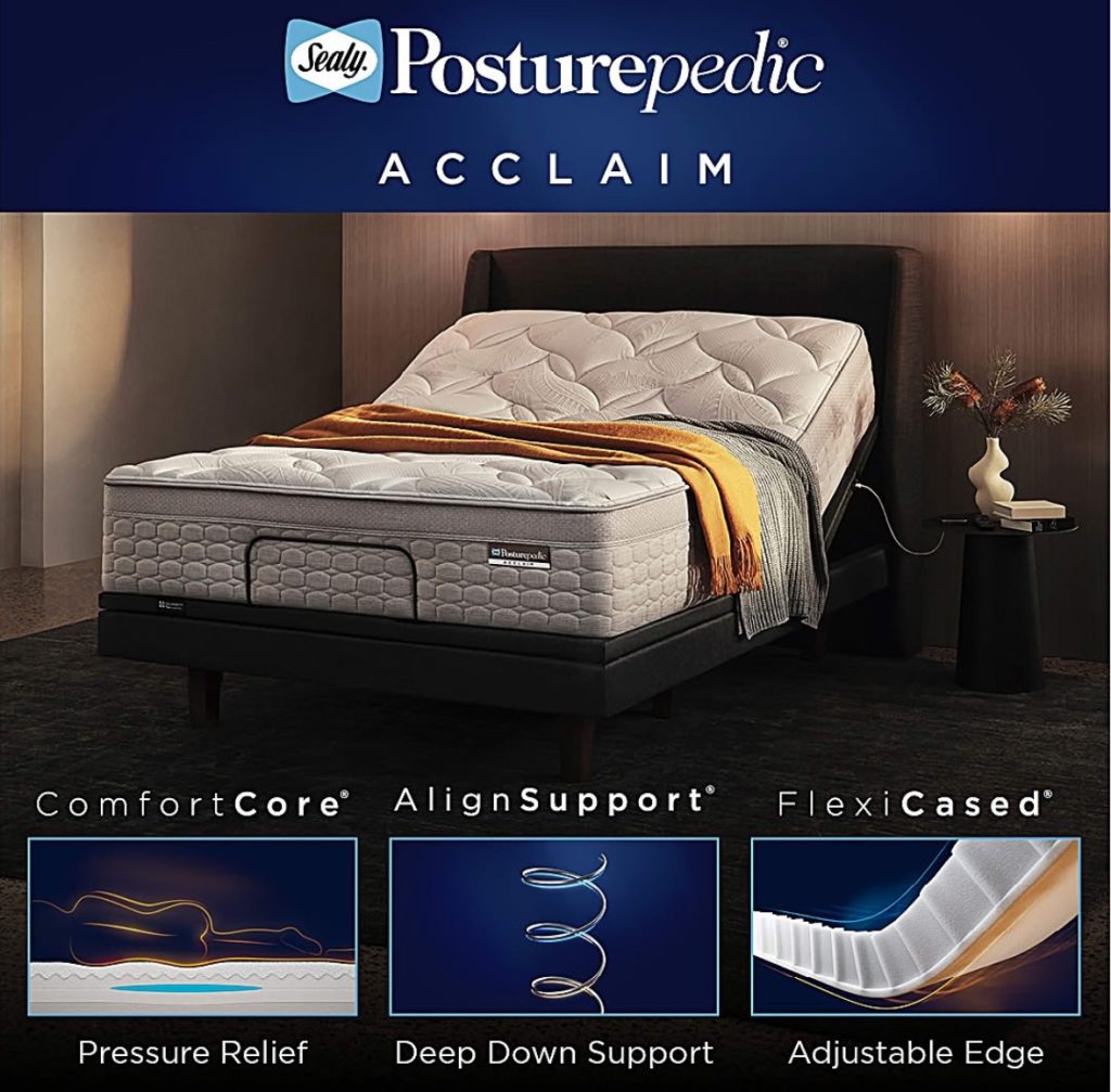 Sealy Posturepedic Adjustable Bed - Bedworld